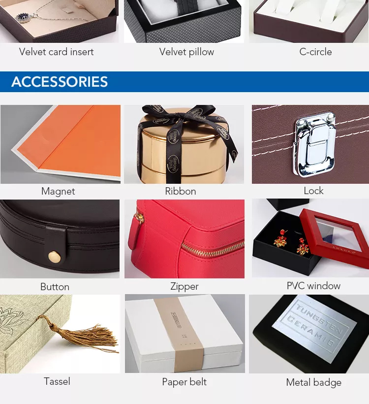 Professional custom gray unique engagement small ring box - Ring boxes