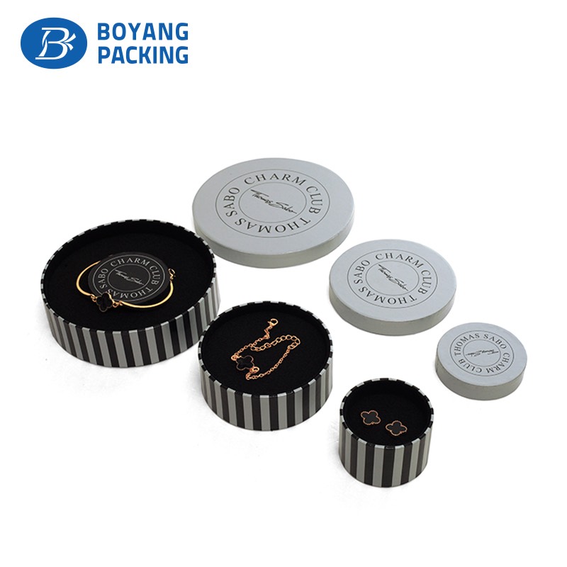 Custom-made circular light jewelry box - Jewelry box